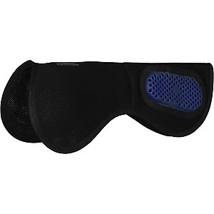 TUFFRIDER GelX Airflow Shaped Rear Riser Horse Pad, Black, Medium ...