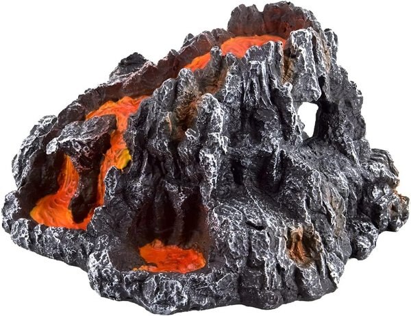 UNDERWATER TREASURES Lava Cave Fish Ornament - Chewy.com