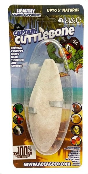 A&E CAGE COMPANY 8-in Natural Cuttlebone Bird Treats - Chewy.com