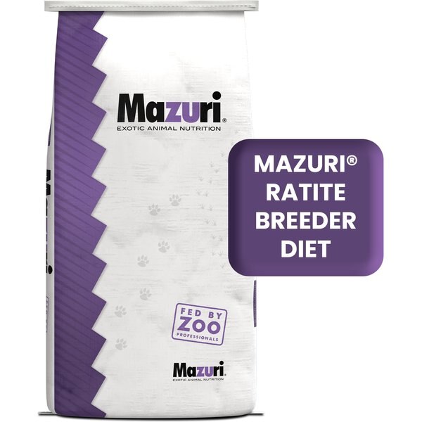 Out of Stock - MAZURI Ratite Breeder Pellet Emu & Ostrich Food, 50-lb ...