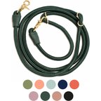 AWOO Infinity Standard Dog Leash, 7-ft long, Navy - Chewy.com