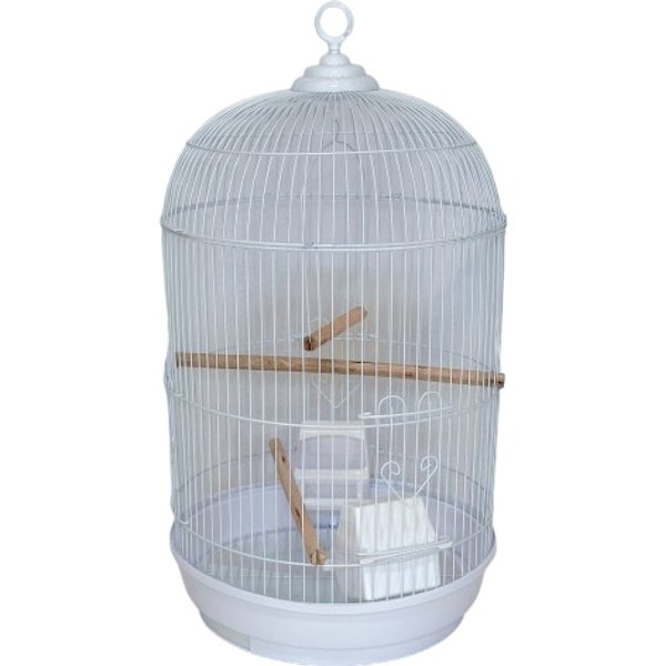 PREVUE PET PRODUCTS Small Round Bird Cage, Red - Chewy.com