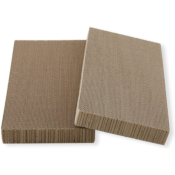 BEST PET SUPPLIES Catify Slope Catnip Scratcher Cat Toy, 2 count ...