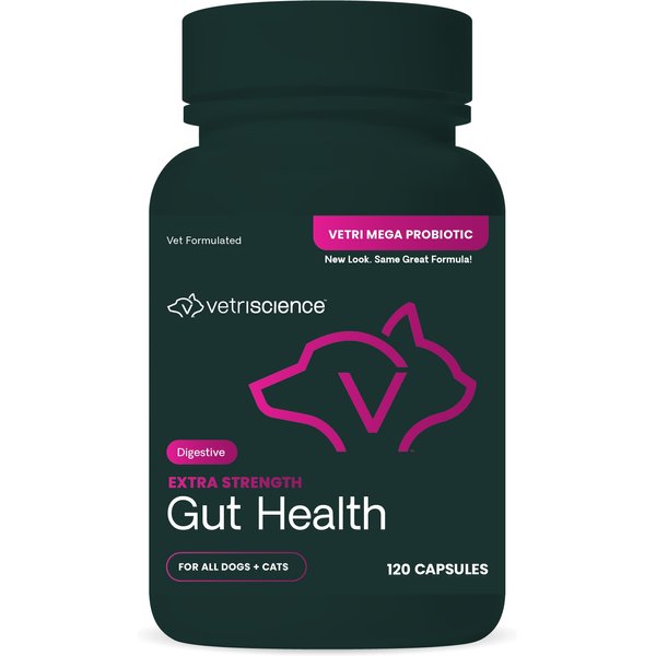 VETRISCIENCE Extra Strength Gut Mega Probiotic & Prebiotic Health Easy ...