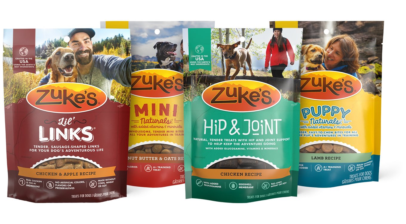 ZUKE'S Mini Naturals Holiday Trees Turkey & Cranberry Recipe Dog Treats ...