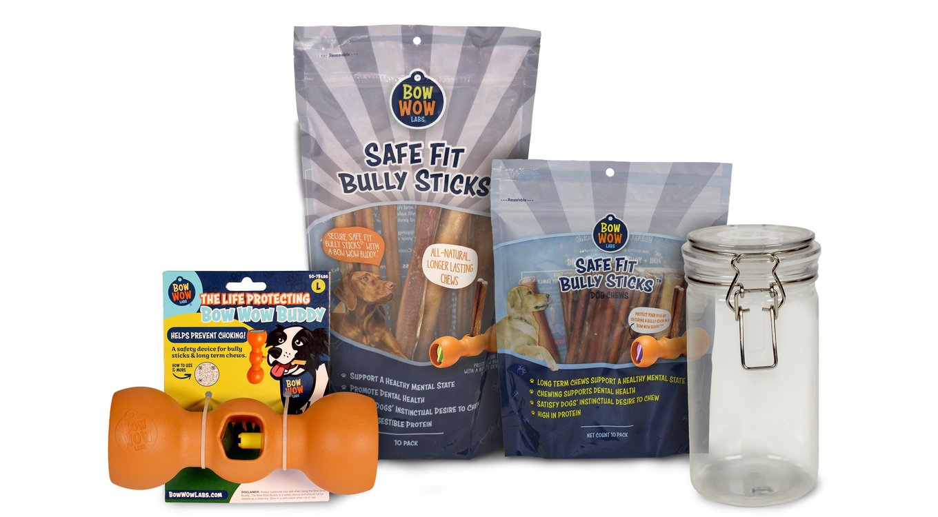 Out of Stock - BOW WOW LABS Safe Fit 6-in 100% Beef Bully Sticks Dog ...