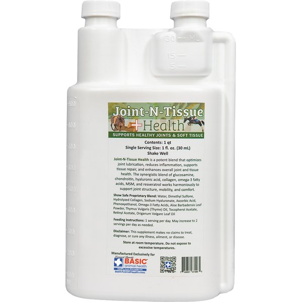 LUBRISYN HA Plus MSM Joint Health Liquid Dog, Cat & Horse Supplement, 1 ...