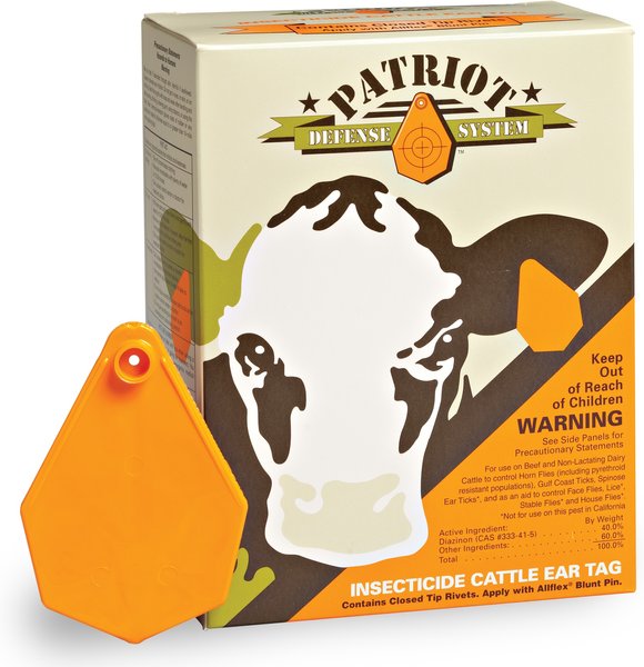 ELANCO Patriot Cattle Ear Tags, 20 count - Chewy.com