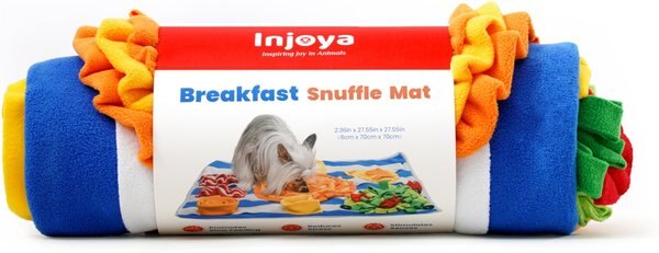 INJOYA Breakfast Cat & Dog Snuffle Mat, Blue, Large - Chewy.com