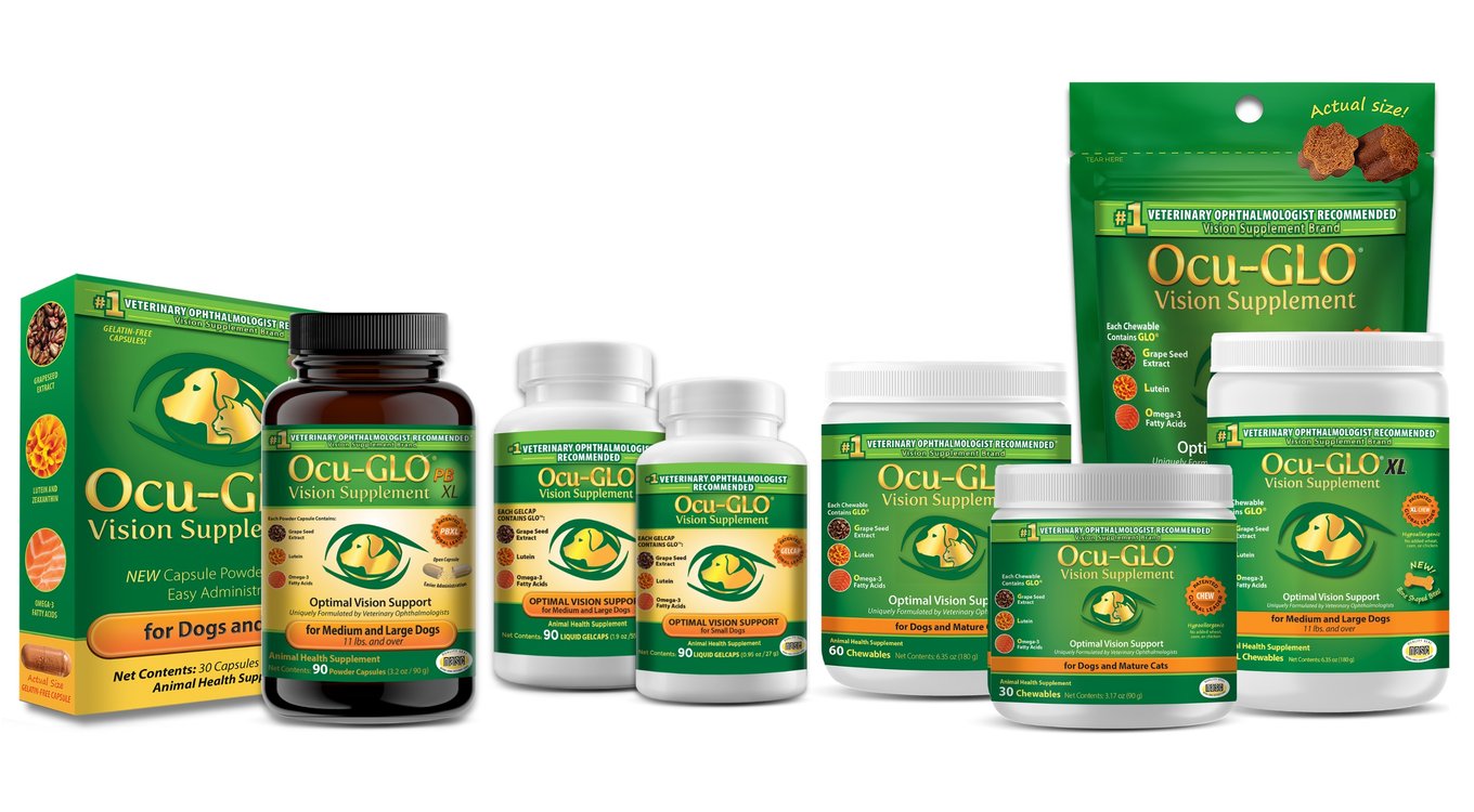 ANIMAL NECESSITY Ocu-GLO Powder Blend Vision Dog & Cat Supplement, 30 ...