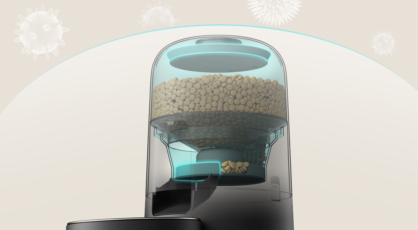 PETLIBRO Air Wi-Fi Automatic Dog & Cat Feeder, Black, 2-L - Chewy.com