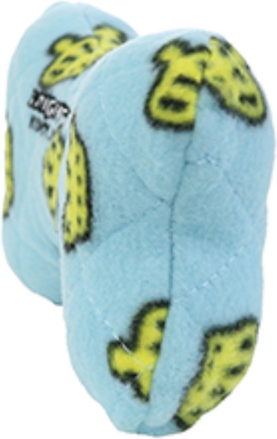 MIGHTY Bone Squeaky Plush Dog Toy, Blue - Chewy.com