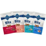 BLUE BUFFALO Blue Bits Soft-Moist Variety Pack Training Dog Treats, 4 ...