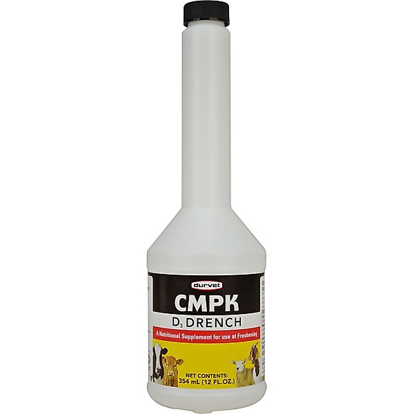 DURVET CMPK D3 Drench Farm Animal Supplement, 12-fl oz - Chewy.com