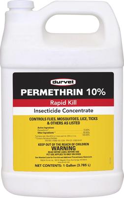 DURVET Permethrin 10% Farm Animal Insecticide, 1-gal - Chewy.com