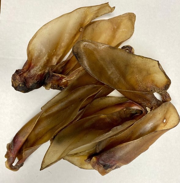 ADVANCE PET PRODUCT Water Buffalo Ears Dog Natural Chew Treats, 10 ...