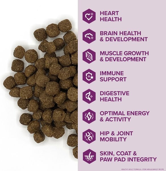 KENT / BLUE SEAL EnTrust Adult Pork Meal & Barley Recipe Dry Dog Food ...