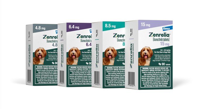 ZENRELIA (ilunocitinib tablets) for Dogs, 4.8-mg - Easy Refills | Chewy Rx