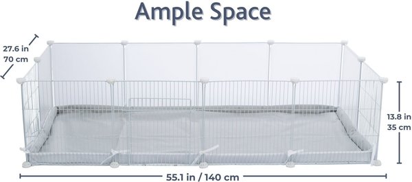 TRIXIE Indoor Enclosure Small Pet Playpen, White - Chewy.com