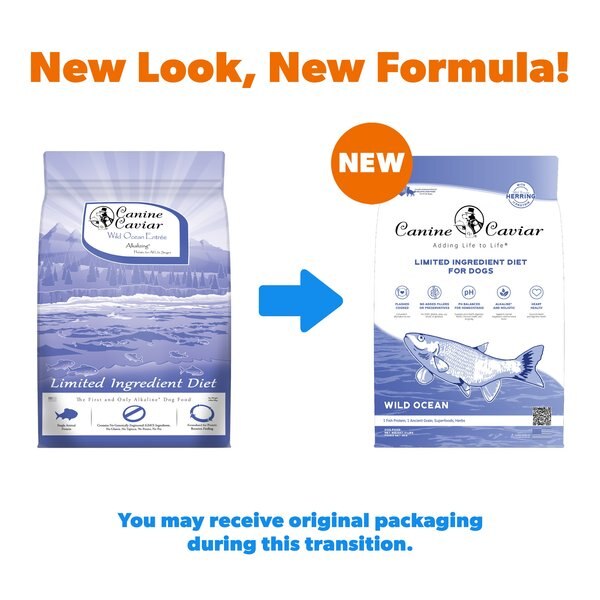 CANINE CAVIAR Limited Ingredient Diet Wild Ocean Holistic Entrée All ...
