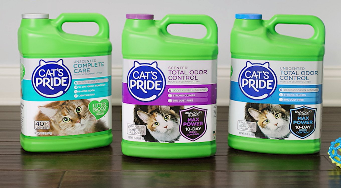 CAT'S PRIDE Complete Care Premium Lightweight Multi-Cat Clumping Litter ...