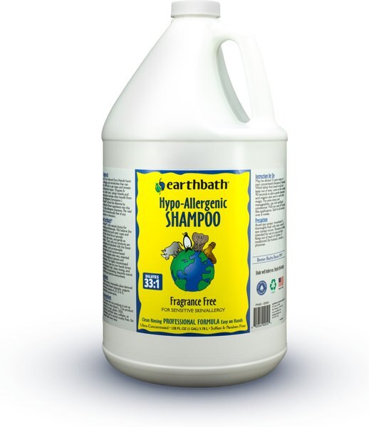 EARTHBATH Hypo-Allergenic Dog & Cat Shampoo, 128-fl oz bottle - Chewy.com