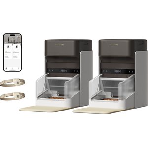 PETLIBRO One RFID Automatic Cat Feeder with Collar Tag, 3-L, Coffee ...