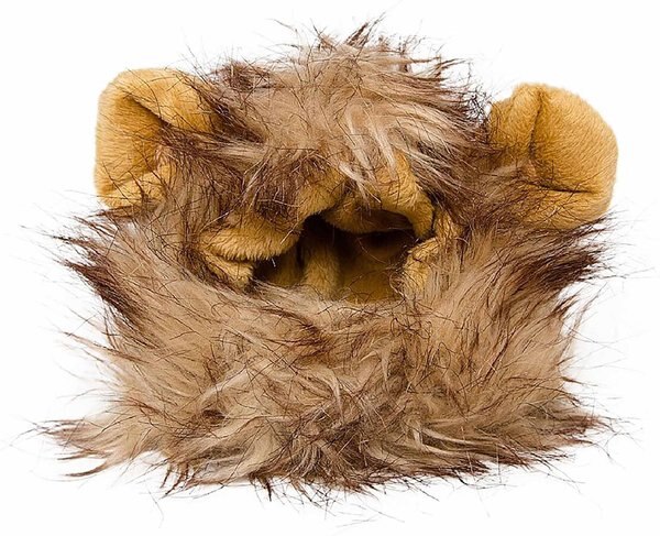 PET KREWE Lion Mane Dog Costume, Small - Chewy.com