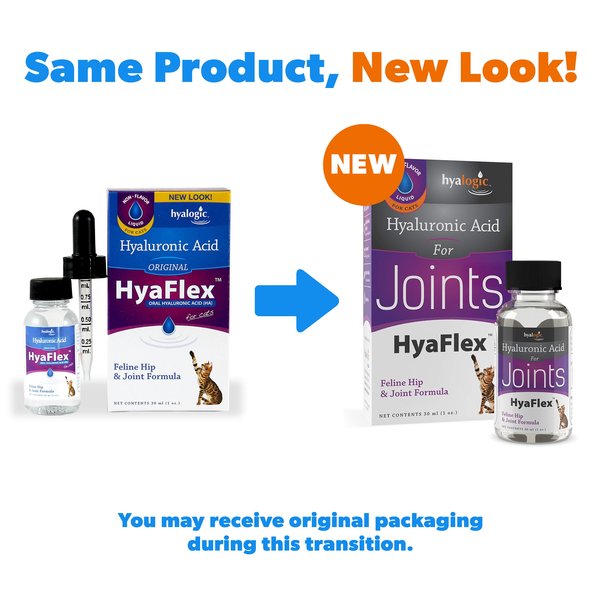 HYALOGIC HyaFlex Hyalogic Hyaluronic Acid Hip & Joint Formula Cat ...