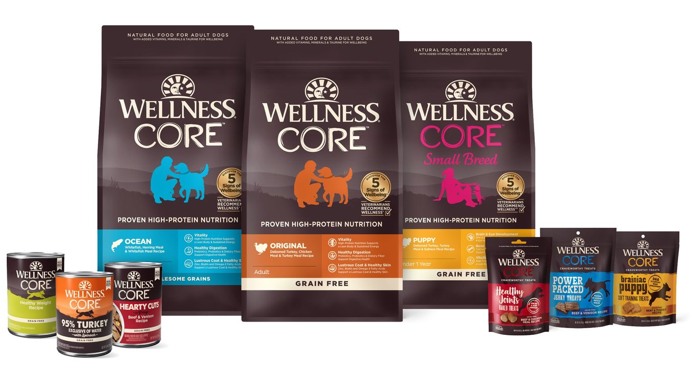 WELLNESS CORE Mini Meals Chicken & Chicken Liver, Chicken & Tuna ...