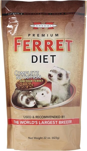 MARSHALL Premium Ferret Food, 22-oz bag - Chewy.com