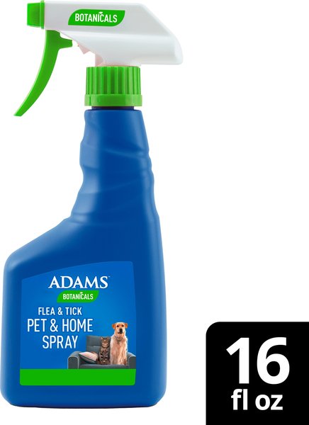 ADAMS Botanicals Flea & Tick Pet & Home Spray, 16-fl oz bottle - Chewy.com
