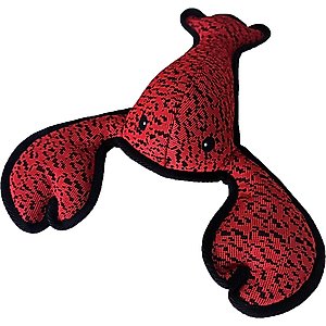 PETLOU Dotty Friends Crocodile Squeaky Plush Dog Toy, Green, 14-in ...