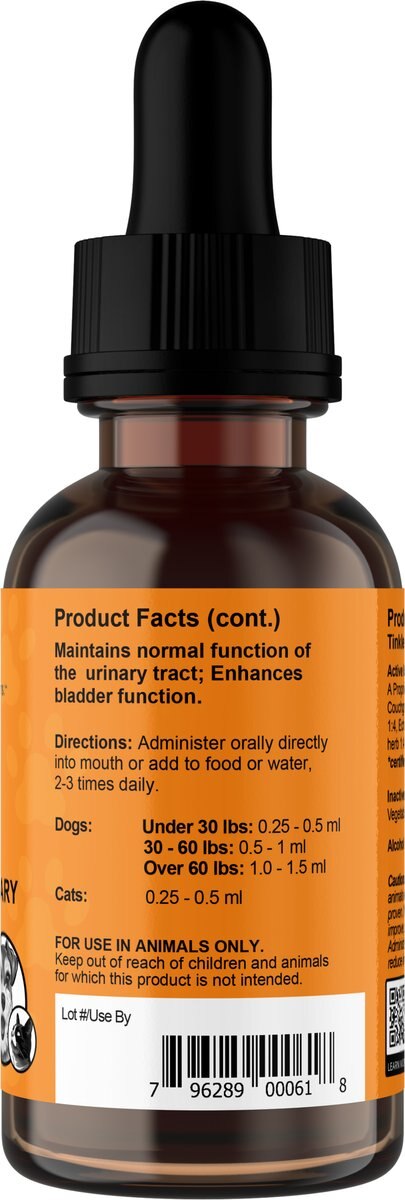 ANIMAL ESSENTIALS Tinkle Tonic Herbal Dog & Cat Supplement, 1-fl oz ...