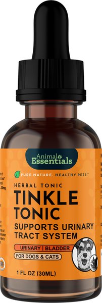 ANIMAL ESSENTIALS Tinkle Tonic Herbal Dog & Cat Supplement, 1-fl oz ...