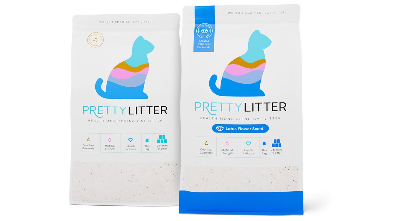 PRETTYLITTER Health Monitoring Cat Litter, 8-lb bag - Chewy.com