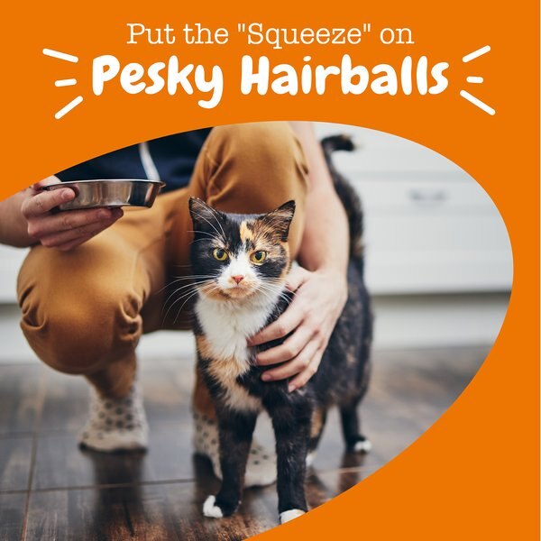 ZESTY PAWS Hairball Mousse Chicken Flavored Lickable Hairball Control ...