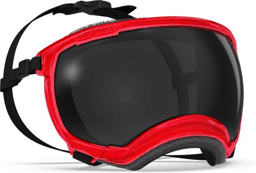 Discontinued - REX SPECS V2 Dog Goggles, Volcano Red, X-Large - Chewy.com