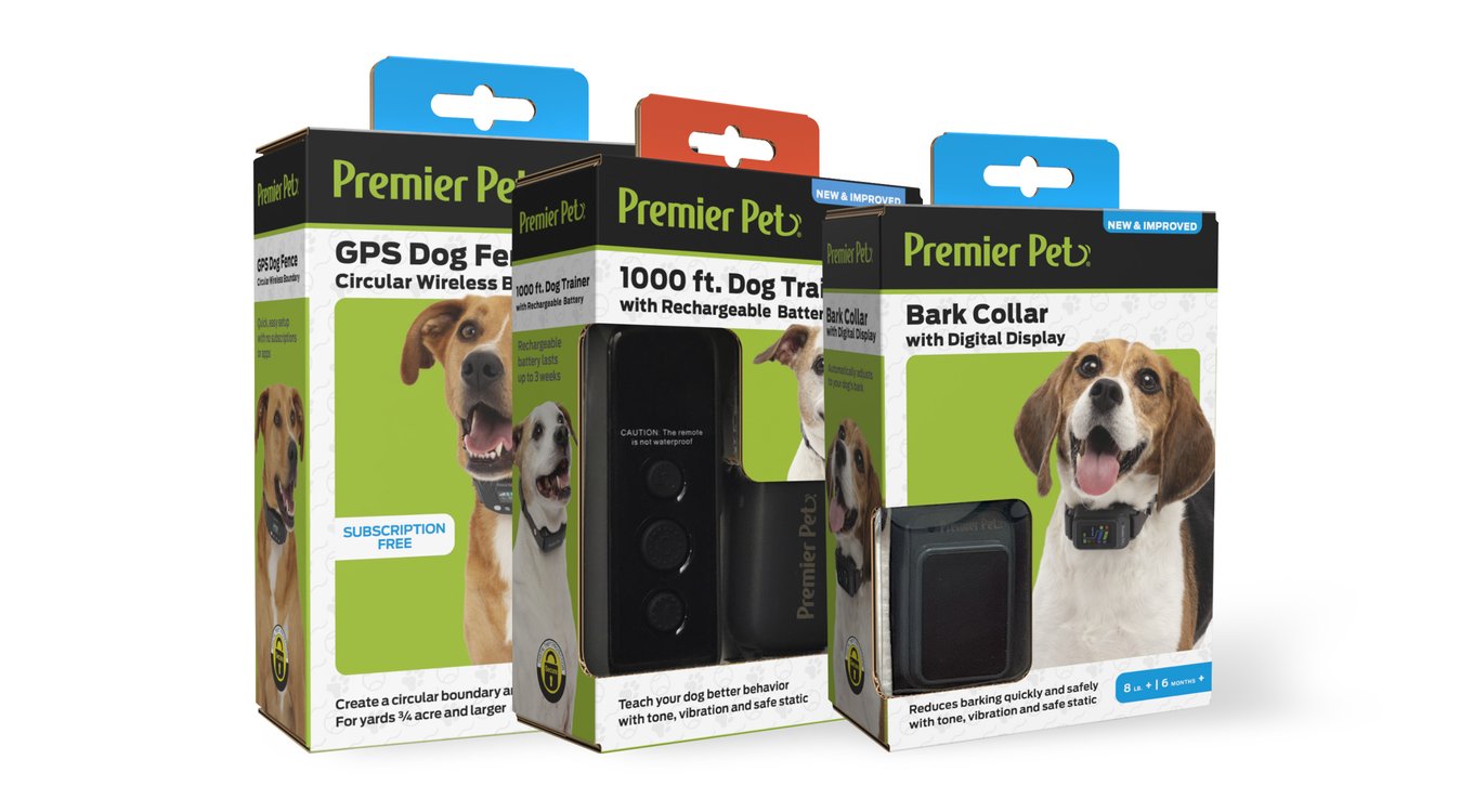 PREMIER PET Wireless GPS Dog Fence Collar, Black - Chewy.com