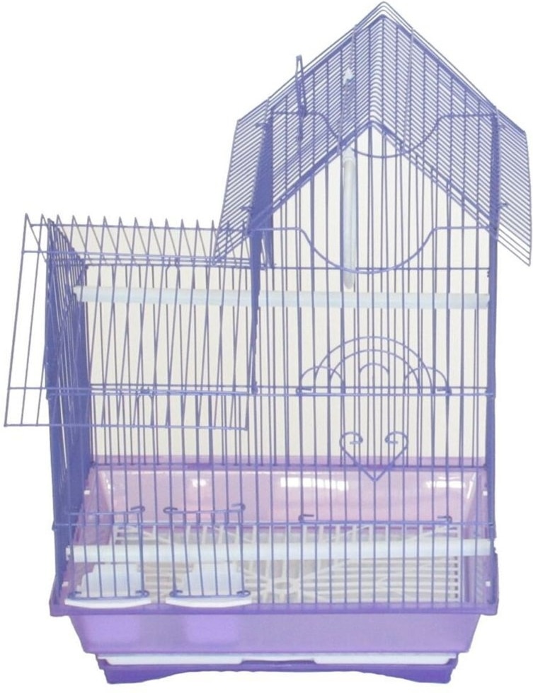 YML Villa Top Parakeet Cage, Medium, Purple - Chewy.com