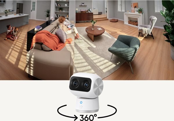 EUFY S350 Dual-Lens Indoor Pan/Tilt Dog & Cat Camera - Chewy.com