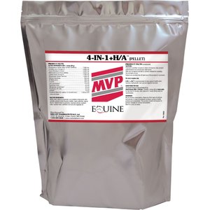 MED-VET PHARMACEUTICALS (MVP) 4-In-1 H/A Pellets Horse Supplement, 6lb ...