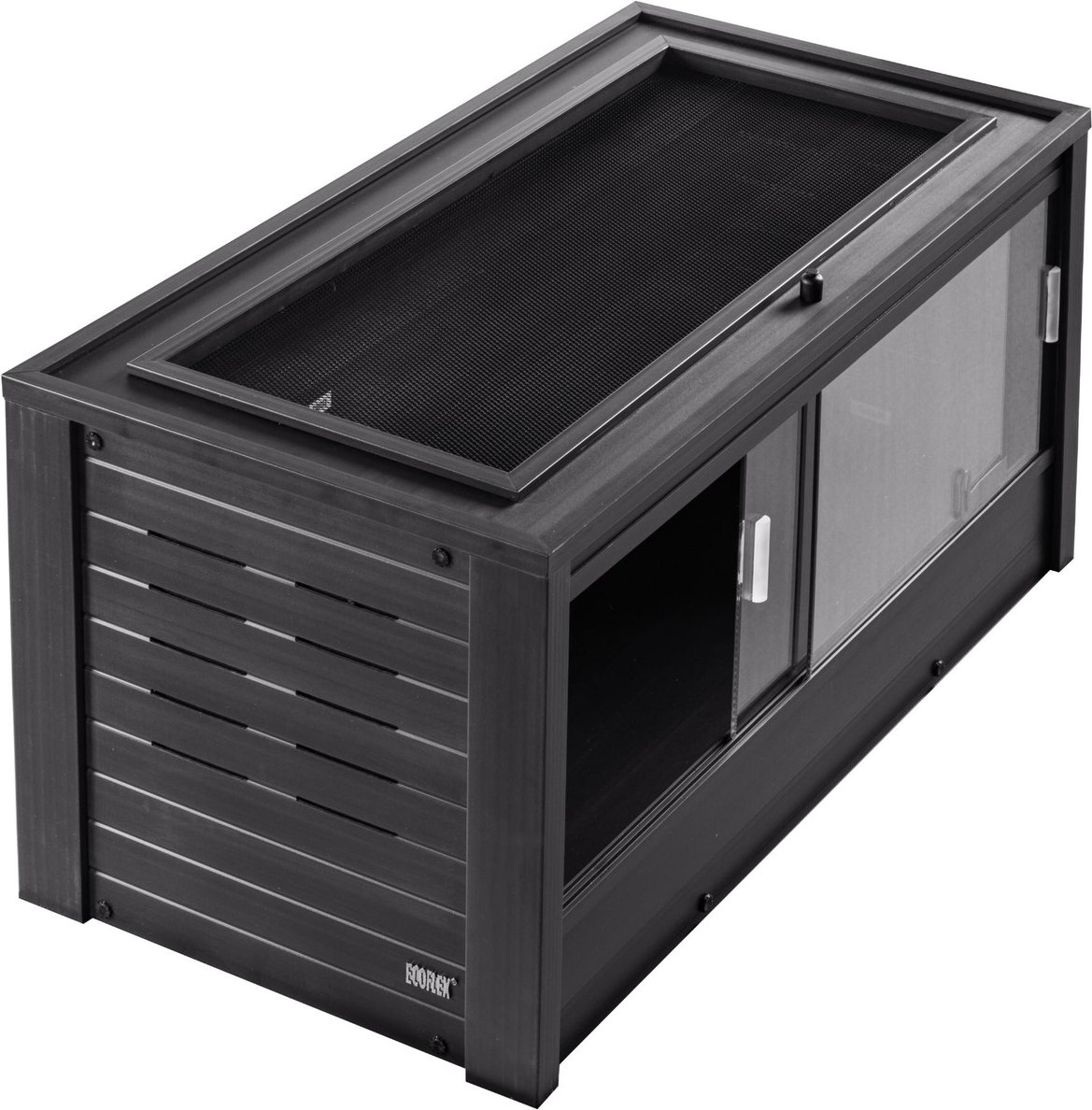 NEW AGE PET ECOFLEX Mojave Reptile Habitat, Black, 36-in - Chewy.com