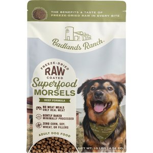 BADLANDS RANCH Superfood Complete Beef & Bison Grain-Free Air-Dried Dog ...