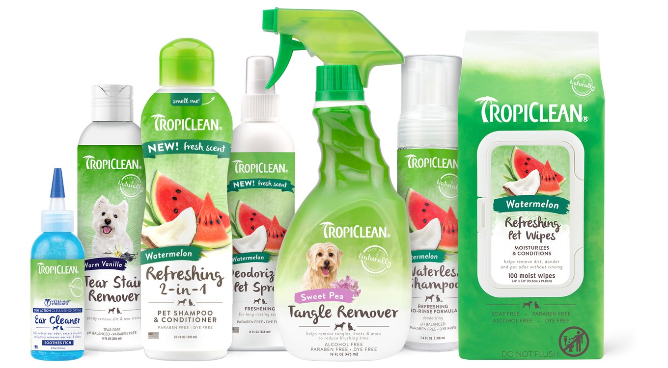 TROPICLEAN Detangling & Dematting Tangle Remover Dog Spray, 1-gal ...