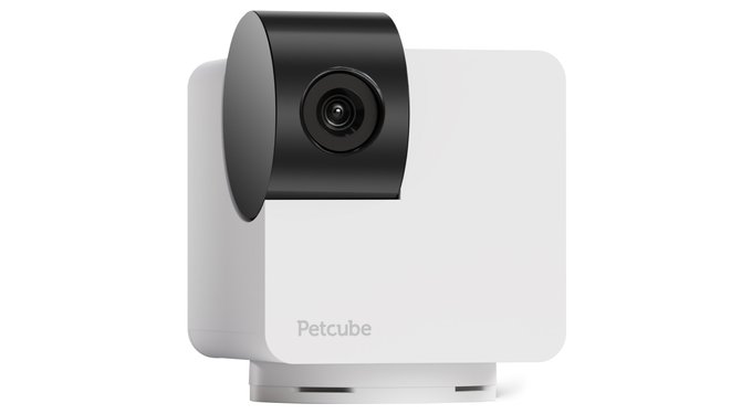 PETCUBE Cam 360 Wi-Fi Pet Camera, White - Chewy.com