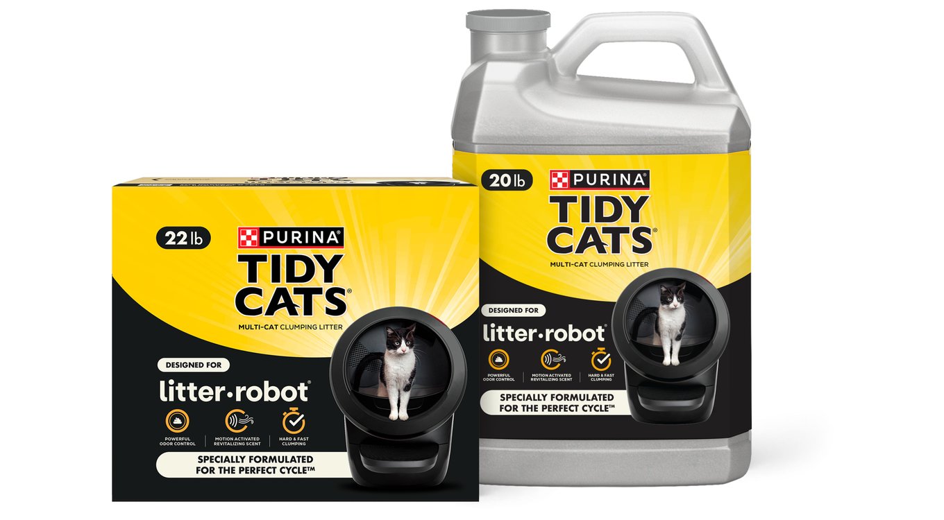 TIDY CATS Odor Control Scented Clumping Cat Litter Designed for Litter ...