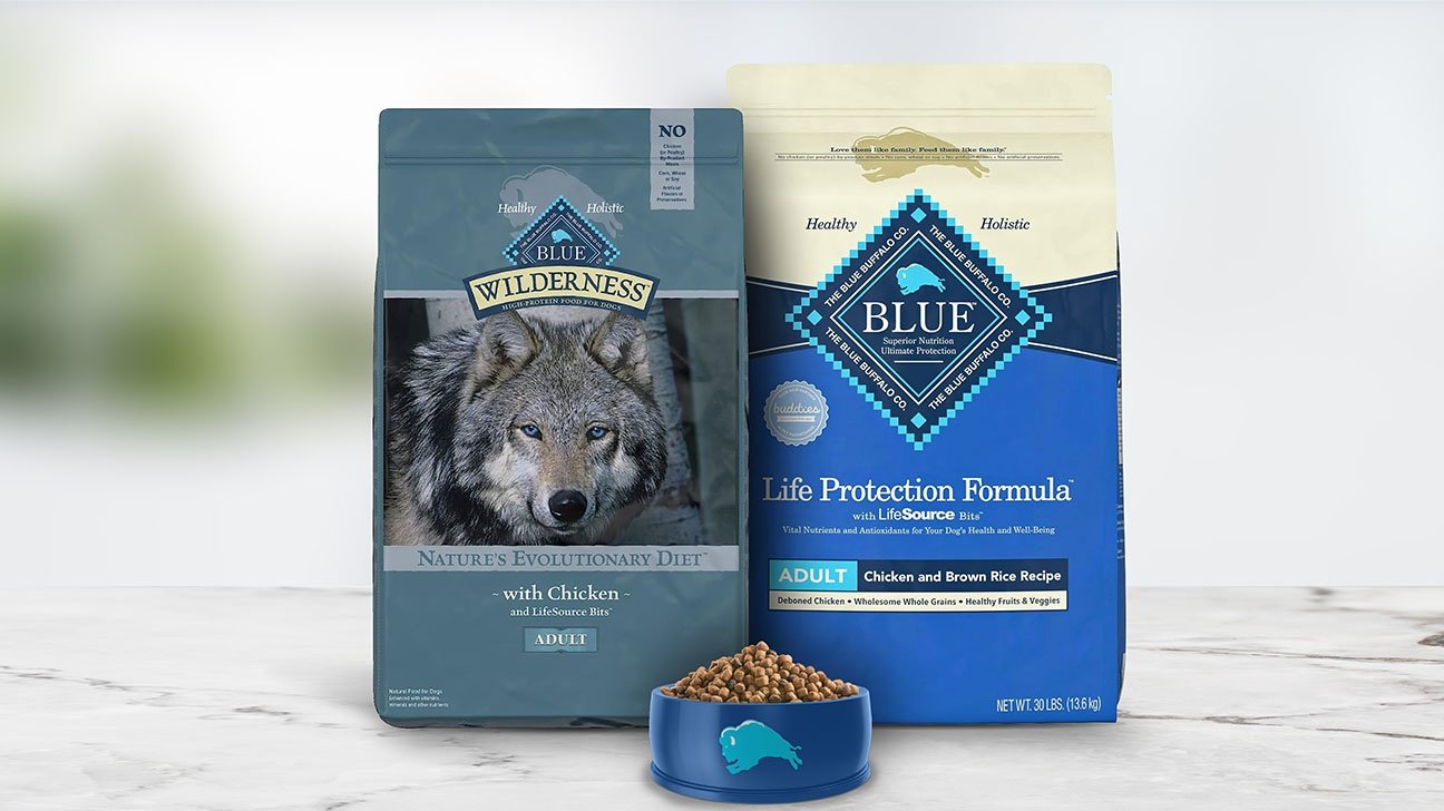 Blue Buffalo Dog Food & Cat Food - Free Shipping | Chewy