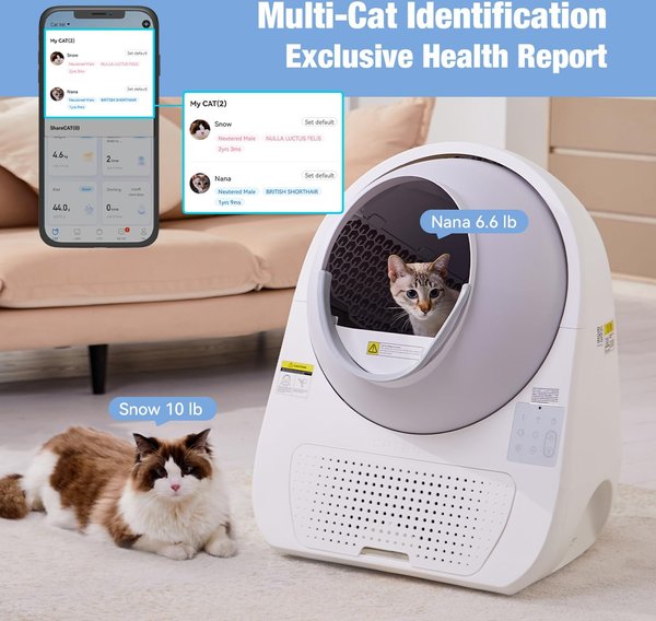 CATLINK Scooper ProX Standard Self Cleaning Cat Litter Box - Chewy.com