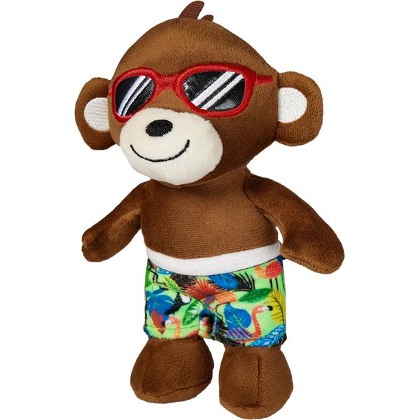 Out of Stock - FRISCO Summer Monkey Plush Squeaky Dog Toy, Small/Medium ...